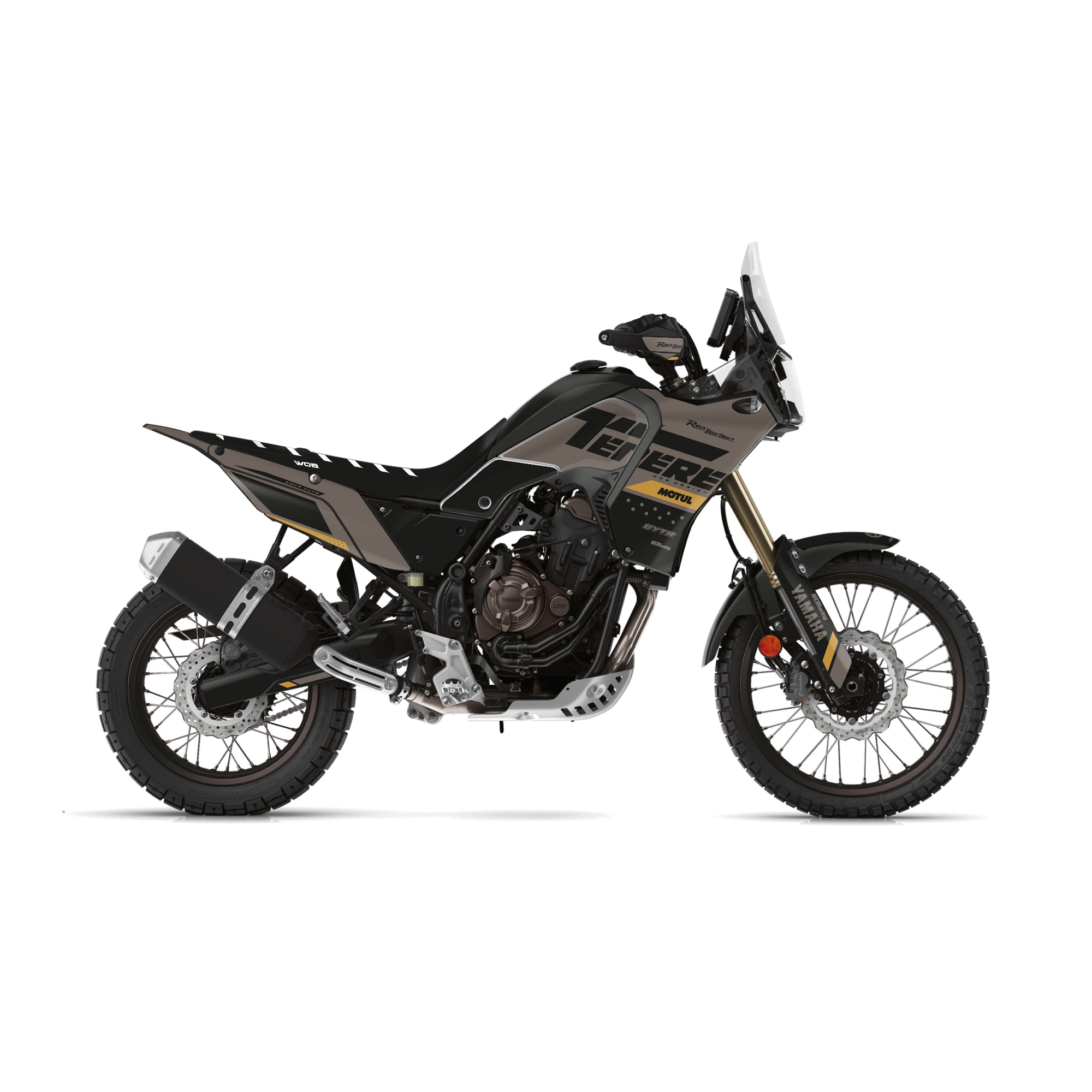 Dekorset “Homeland Red” Yamaha Ténéré 700 - World Raid - Rtech ...